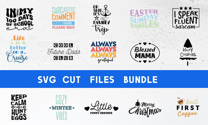 Create custom bundle designs with svg, png, eps, and cut files by ...