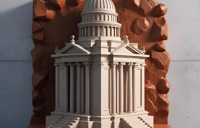 3d monument model 3d printing 3d sculpting 3d engraving 3d wall art 3d ...