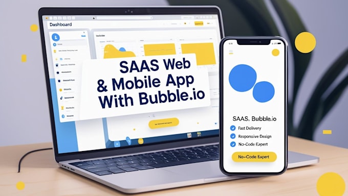 Build saas, mobile, and web app with bubble io developer by Skyprince01 | Fiverr