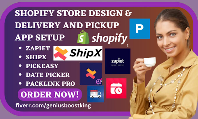 Setup shopify delivery and pickup pickeasy shipx date picker packlink pro zapiet by ...