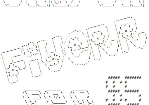 Turn your name or text into awesome ascii art by Depinko | Fiverr