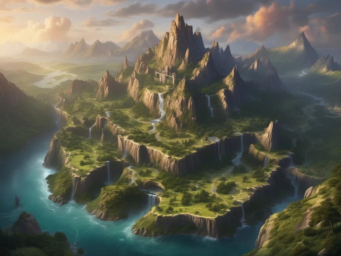 Make fantasy map or dnd map design or map art for you by Rodoust | Fiverr