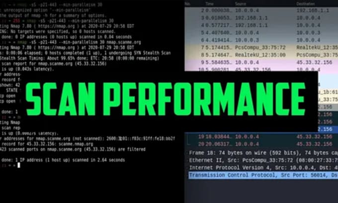 Execute network traffic analysis using wireshark and nmap scaning by Denverrobb | Fiverr