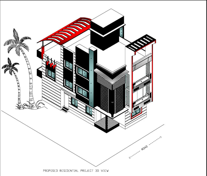 Create accurate 2d and 3d autocad drawings and plans by Mla_cad | Fiverr