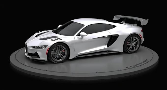 Create 3d car model, vehicle modeling, game car model, high poly car ...