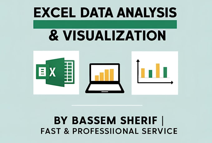 Analyze and visualize your data using excel pivot tables, power query, vba by Bassemsherif92 ...