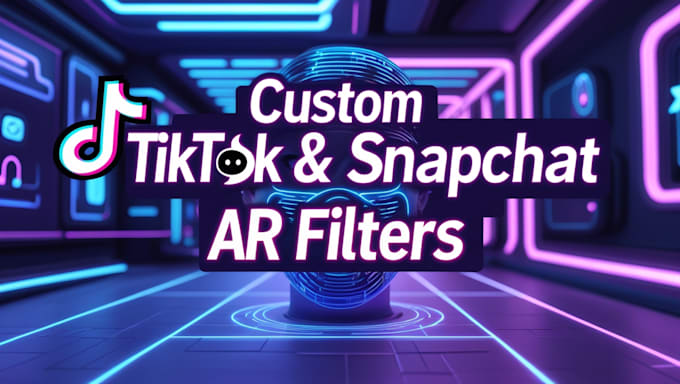Create custom tiktok filter snapchat ar filter with lens studio or ...