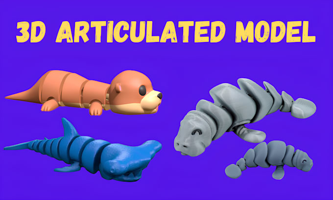 Sculpt 3d bjd articulated model 3d toy 3d doll 3d flexi model for 3d printing by Paul3dstudio ...