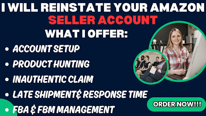 Reinstate your amazon seller account by Lucky_phyno | Fiverr