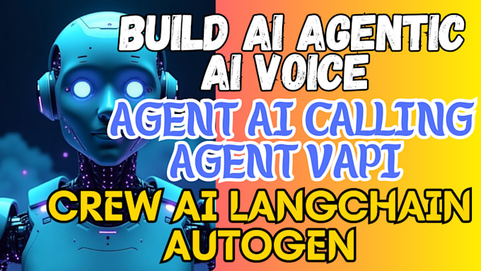 Build ai agentic ai voice agent ai calling agent vapi crew ai langchain ...