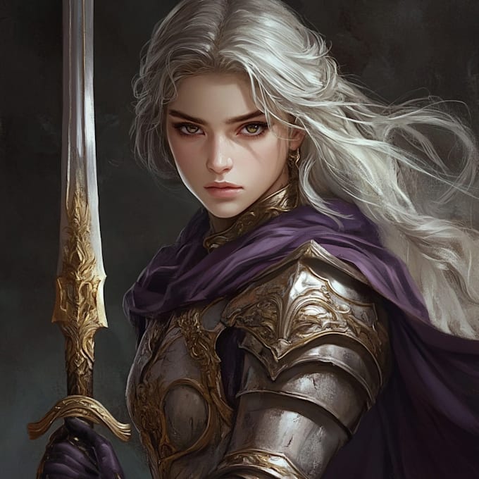 Make a dnd character art and dnd character art by Tenranq | Fiverr