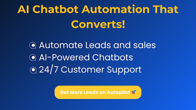 Design manychat and botpress ai chatbots to grow your business by Peterbizboost | Fiverr