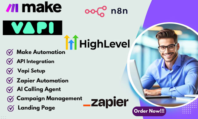Ghl Vapi Ai Make Com Automation Make Ghl Workflow N8n Io N8n