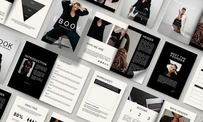 Do editable minimalist ebook, workbook, worksheet activity book, pdf ...