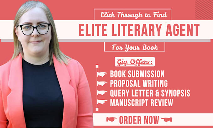 Be your literary agent finder, write query letter, synopsis for your ...