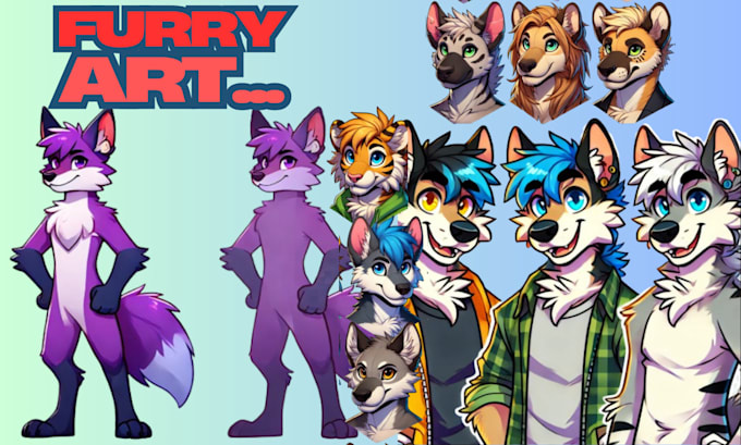 Draw furry reference sheet furry art fursona oc nsfw art sfw art yiff ...