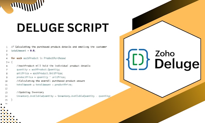 Code deluge script for zoho apps by Profx_digitals | Fiverr