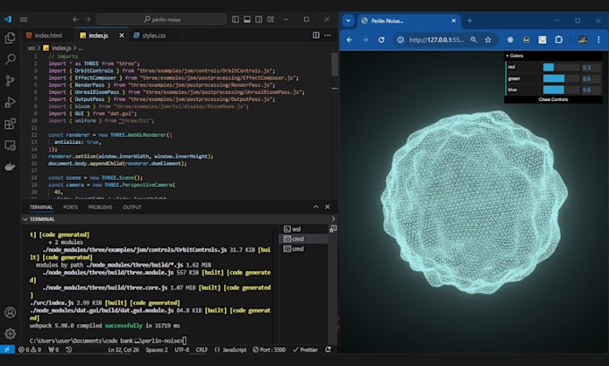 Create modern front end website development with html, css, javascript, react by Adelekekam | Fiverr