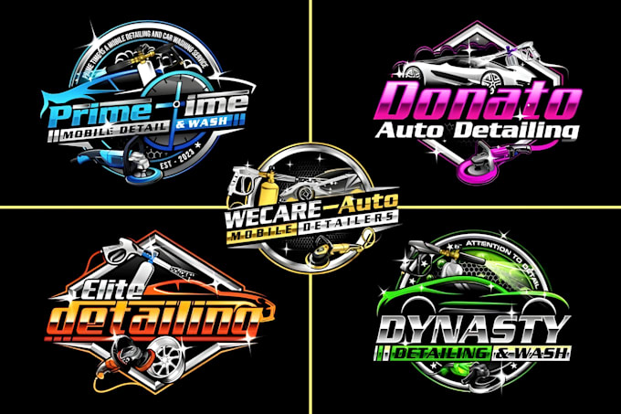 Make mobile detailing, auto detailing, automotive and car wash logo by ...