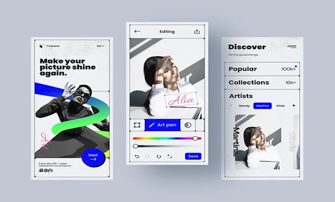 Build video editing app, ai photo editing app, cctv app, camera app, ar ...