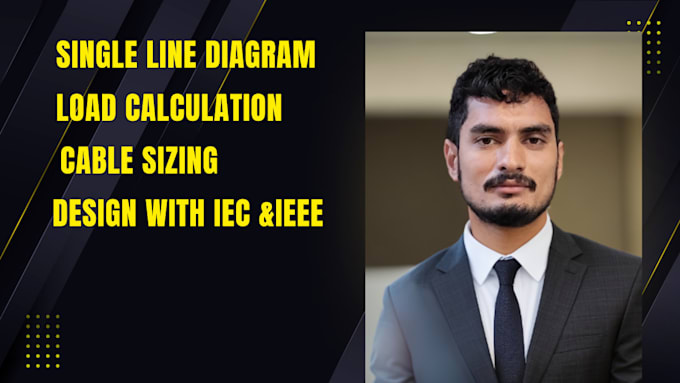 Professional electrical cable sizing and sld design by Romanjameel414 ...