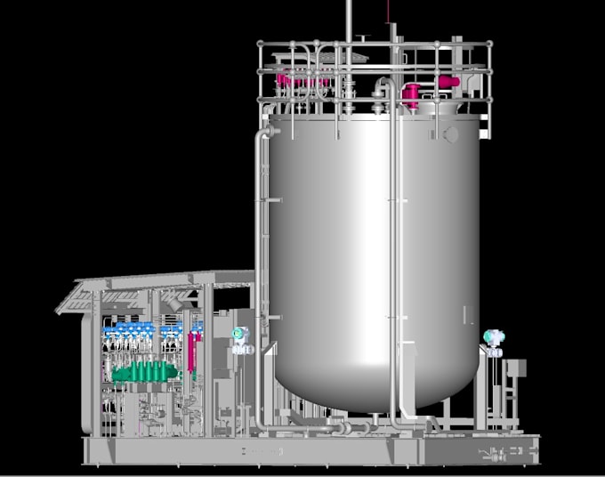 Design skids and wellhead control panel and fat by Noor_alam1 | Fiverr