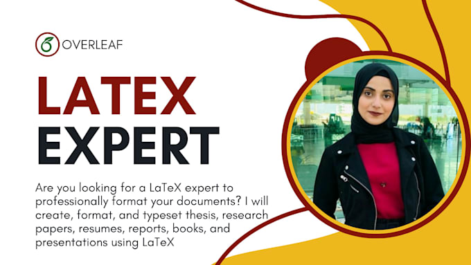 Convert pdf, word or any other document into latex overleaf by Eman ...