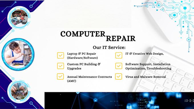 Do remote pc repair optimization software hardware solutions by Bipinpalas7 | Fiverr
