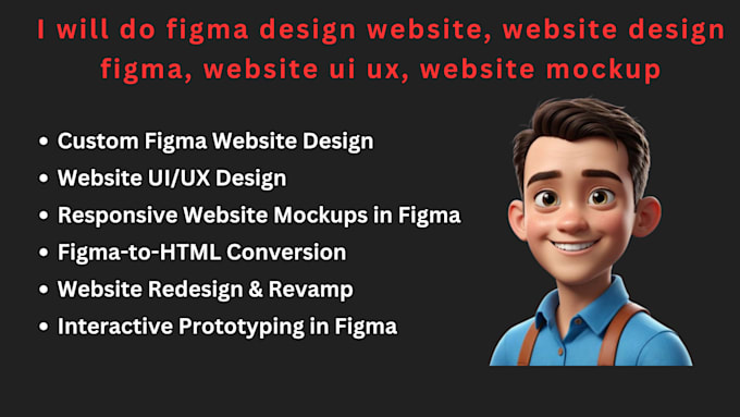 Do figma design website, website design figma, website ui ux, website mockup by Orlakgroup | Fiverr