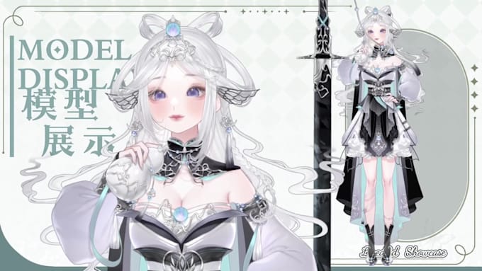 Create custom live 2d vtuber model, live 2d rigging, live streaming ...