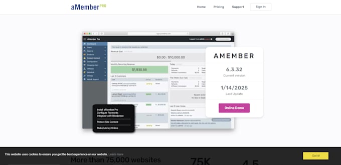 Develop customize your amember pro and bundle tools website by Backtrackx | Fiverr