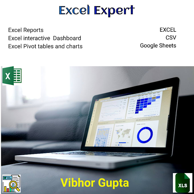 Create excel report, dashboard, pivot table and charts by Vibhorgupta12 | Fiverr