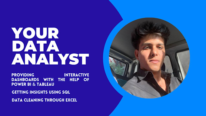 Be your power bi, tableau data analyst expert by Subhan_ahmed12 | Fiverr