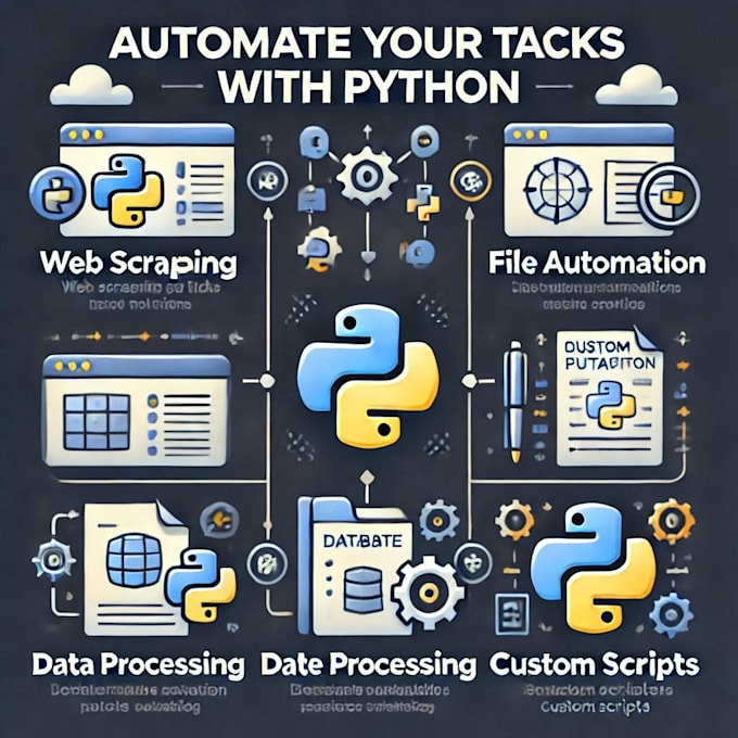 Automate tasks using python scripts by Duman_aikenov | Fiverr Automate tasks using python scripts by Duman_aikenov | Fiverr