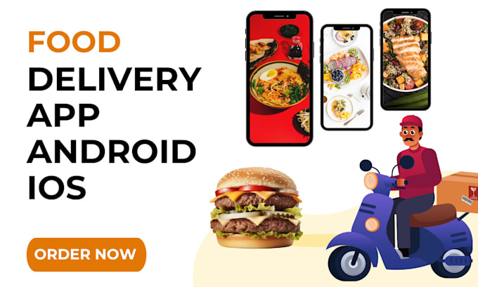 Develop revamp your food delivery mobile app logistic uber eats app ...