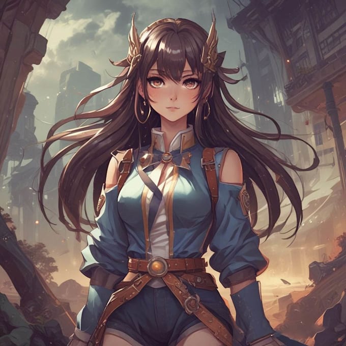 Make anime art and manga illustration by Anrefor | Fiverr