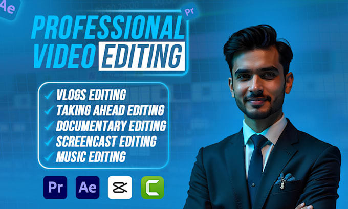 Professionally edit your talking head video by Iconicrush | Fiverr