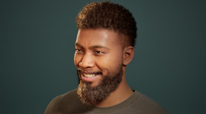 3d photorealistic metahuman human game character model real time ...