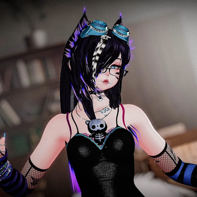 Upload, edit, fix vrchat avatar, vrc avatar furry vr character 3d model in unity by ...