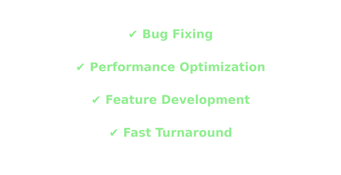 Fix bugs, optimize code, add features to your website by Jacob_strength ... Fix bugs, optimize code, add features to your website by Jacob_strength ...