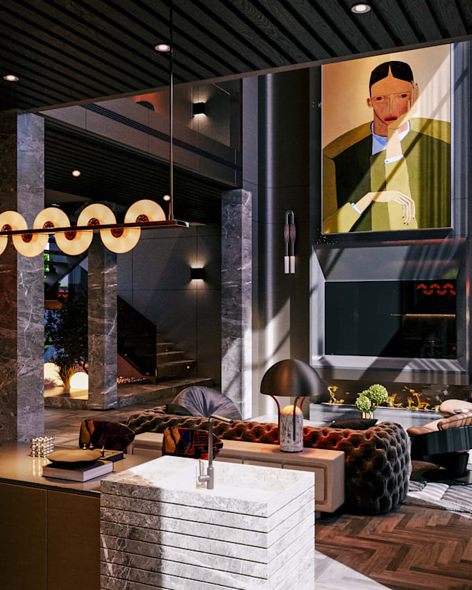 Create photorealistic interior rendering with corona renderer by Huylamm | Fiverr