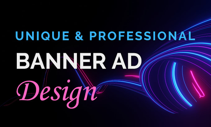 Create unique banner ad, web banner, social media ads, custom banner ad ...