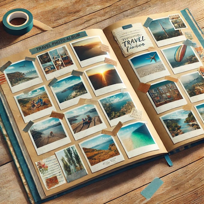 Create a stunning travel album for you by Aakash_designs_ | Fiverr