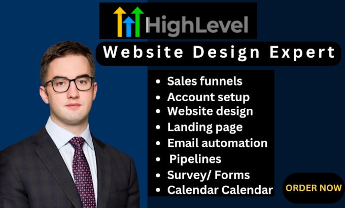 Setup gohighlevel landing page, fg funnels, pipelinepro, gohighlevel ...