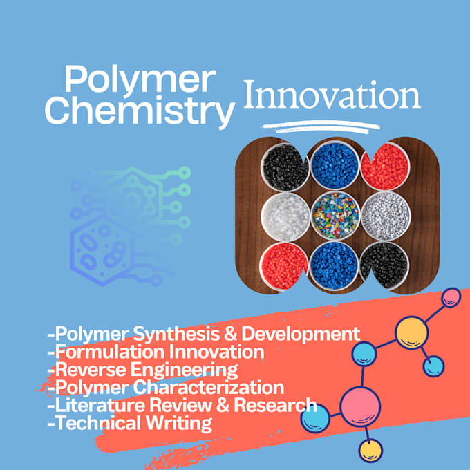 Polymer innovation and advanced ideas into solutions by Desha_osh | Fiverr