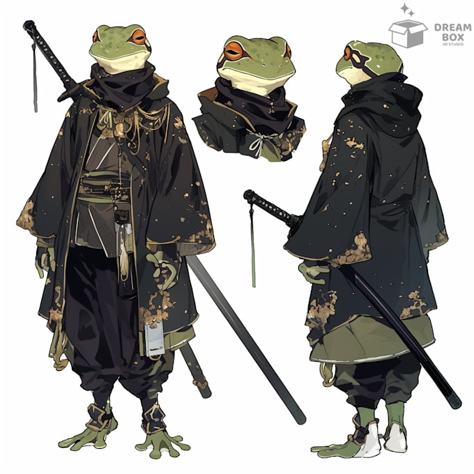 Create a custom 2d digital character design by Brainbox3dd | Fiverr