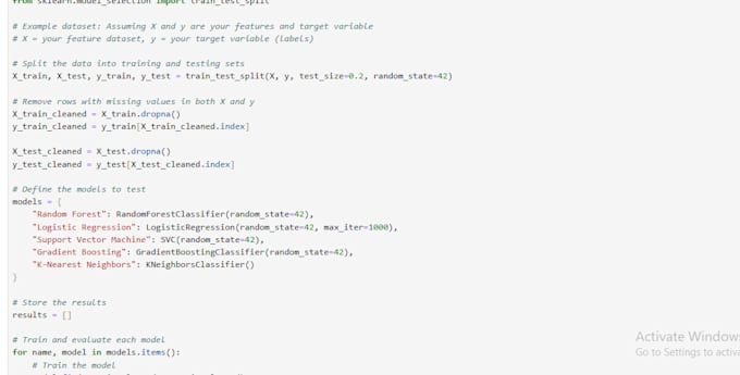 Develop machine learning models for your biomedical data by Afshan004 | Fiverr