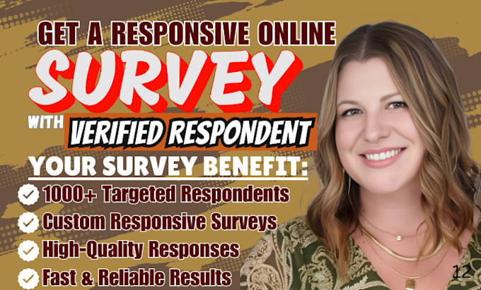 Create your responsive online survey with over 1000 targeted verified ...