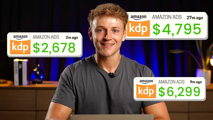 Do ebook promotion, ebook kdp ads to generate sales and rank on top 10 amazon by Destinyidan ...