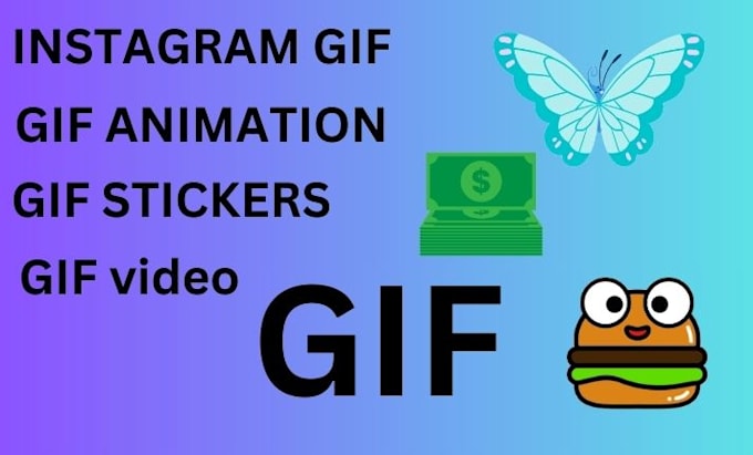 Create animated gifs for giphy and instagram by Itin_kevin | Fiverr